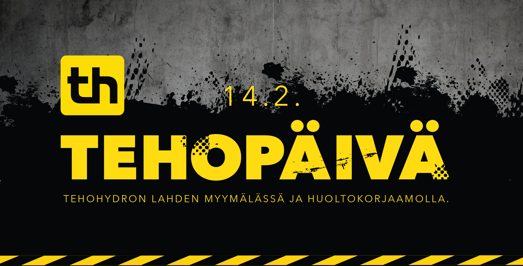 Tehopäivät Lahden myymälässä ja huoltokorjaamolla 14.2. » Tehohydro Oy